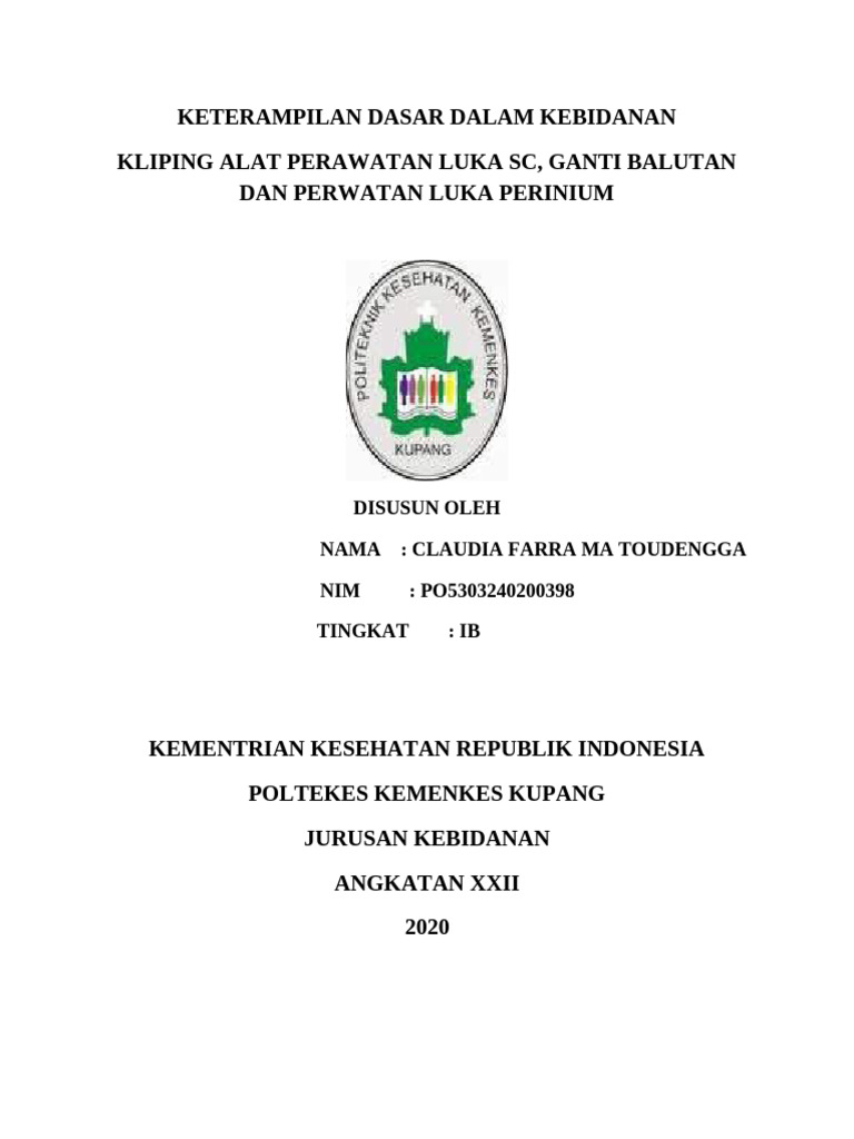 1b Claudia Farra Martha Toudengga Kliping KDKK | PDF