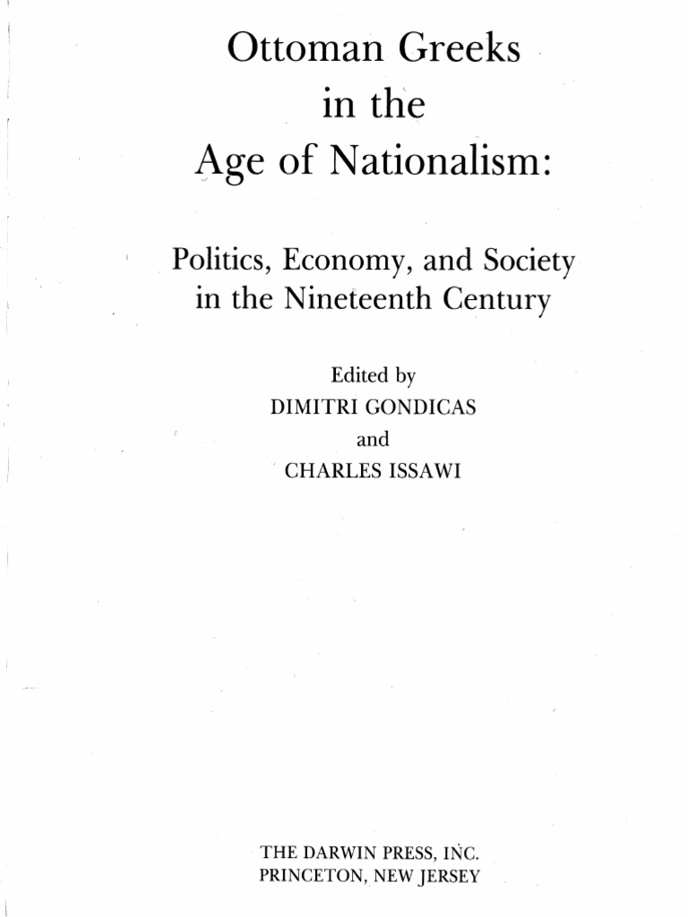 (Dimitri Gondicas, Charles Issawi) Ottoman Greeks | PDF