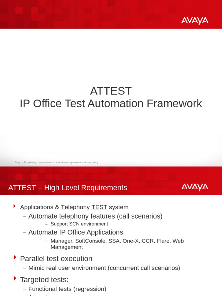 ATTEST SystemPresentation | PDF