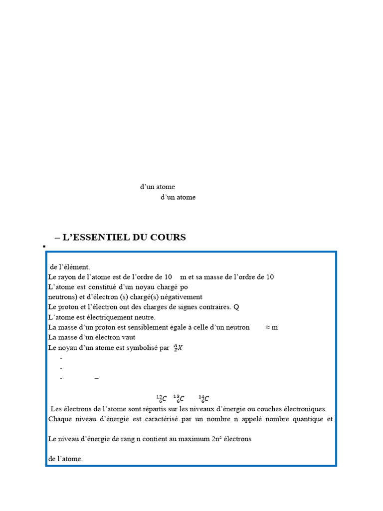 PC Exercices +corrigés-11-12 | PDF
