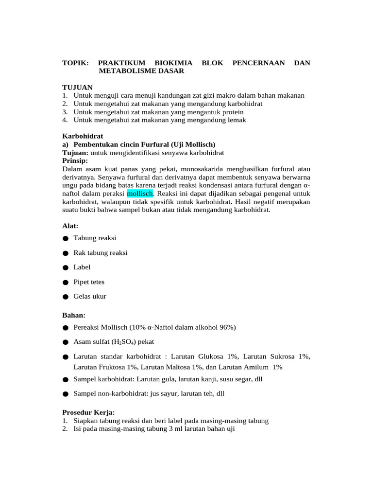 2. Prak Biokimia | PDF