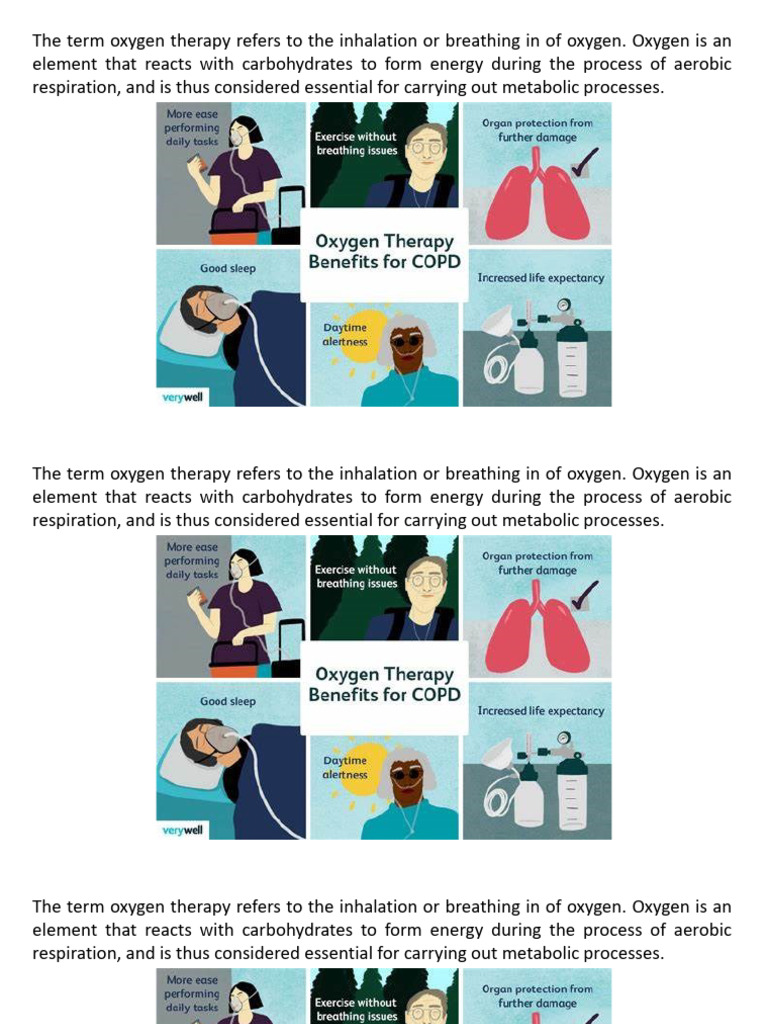 Benefits of Oxygen Therapy - For Upload - 1.2 | PDF