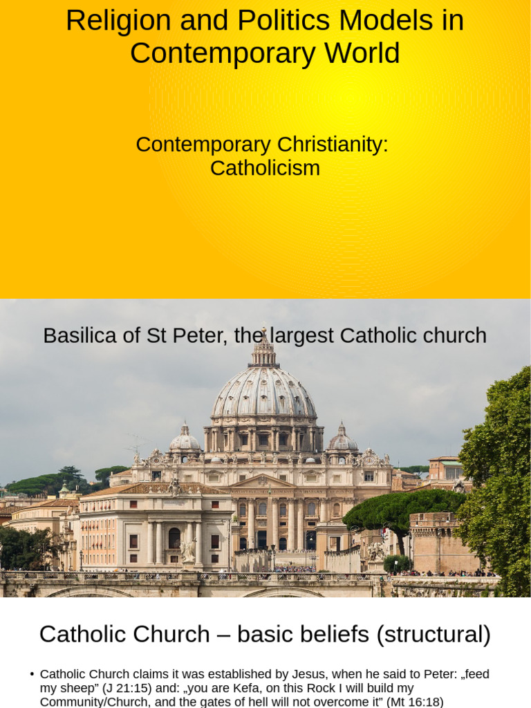 Catholicism, Orthodoxy | PDF | Catholic Church | Social Science