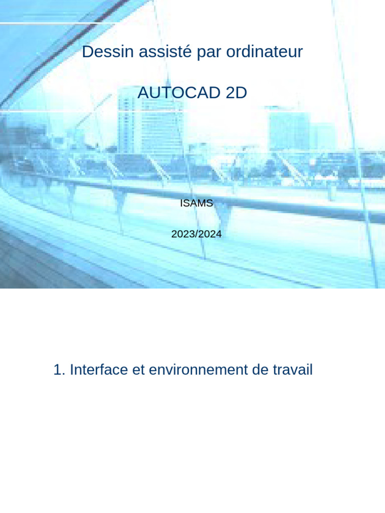 Cours Autocad | PDF