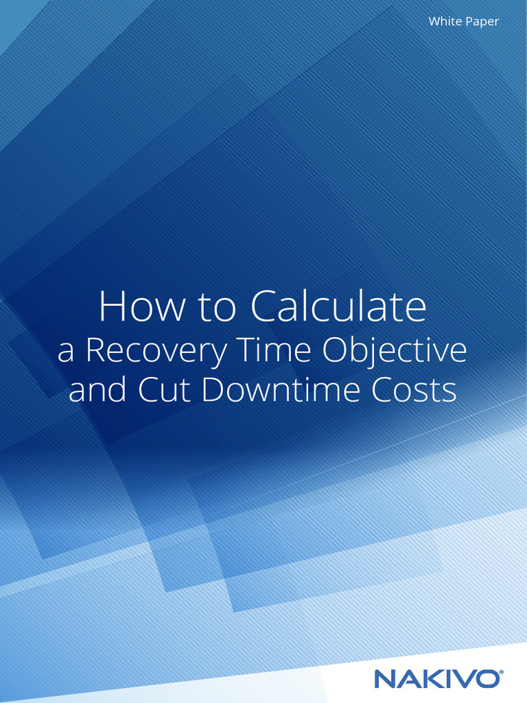 How to Calculate RTO | PDF