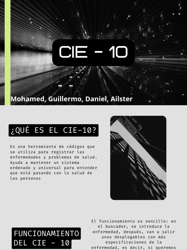 CIE 10 | PDF
