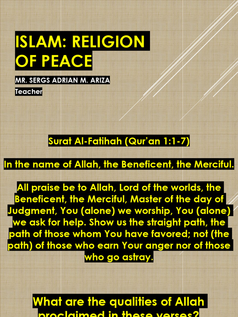 ISLAM | PDF | Muhammad | Quran