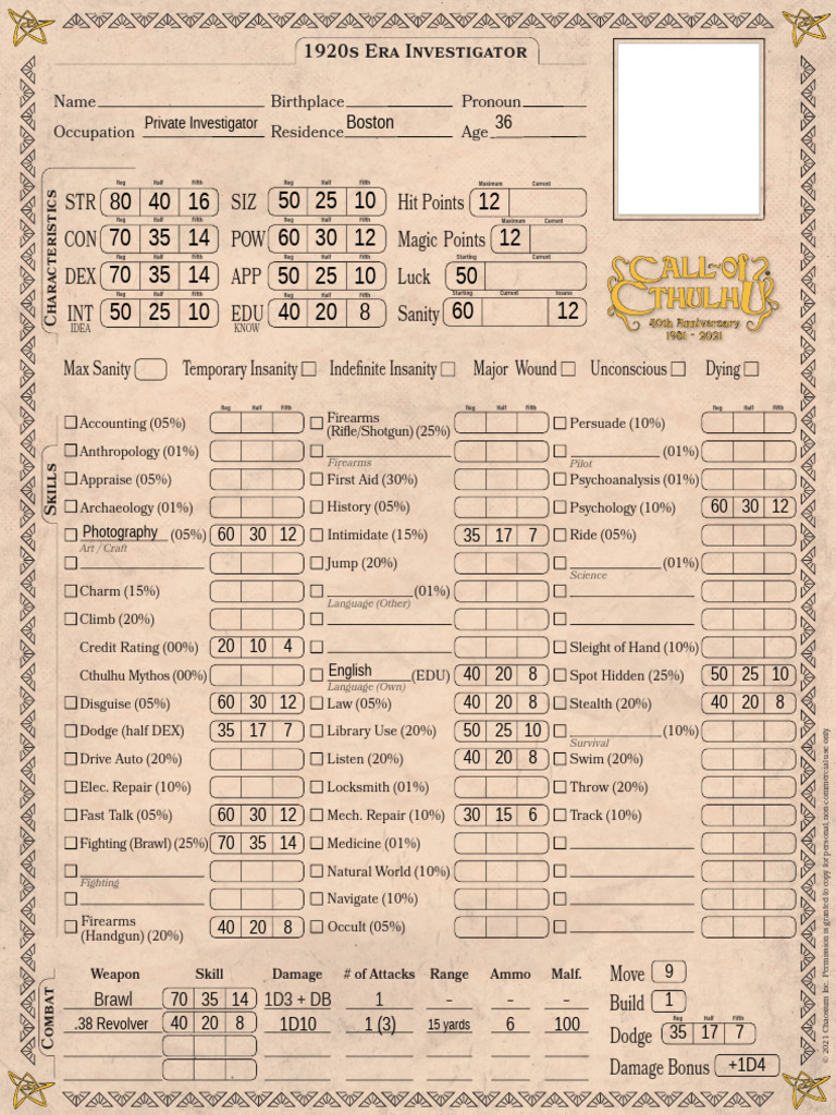 COC Private Investigator | PDF