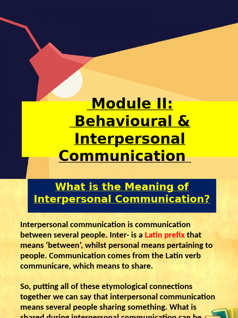 BS Presentation Module2 | PDF