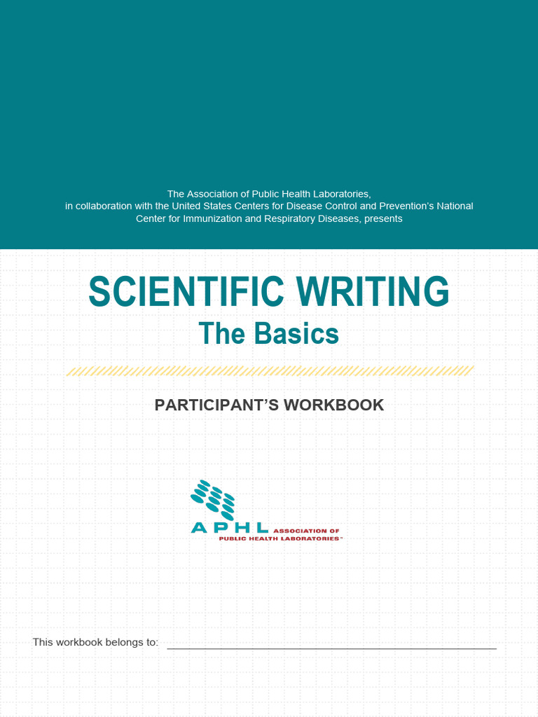 Scientific Writing Participant Workbook | PDF