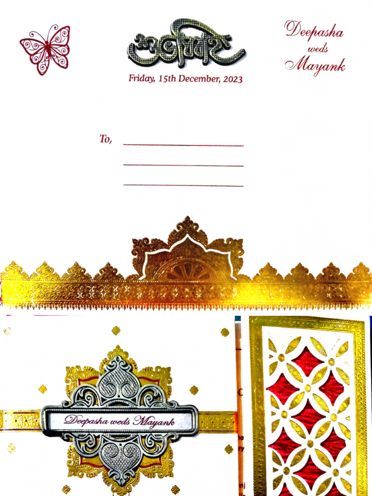 Deepasha Weds Mayank | PDF