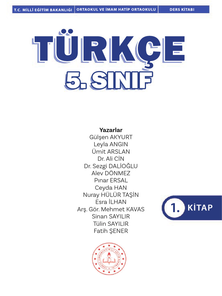 Turkce 5 1 | PDF