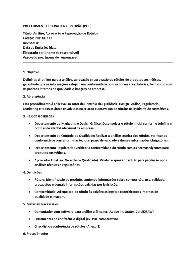 Modelo de Pop para Análise de Ordem de Produção para Industria de ...