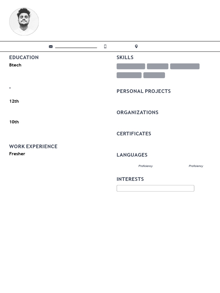 Aspiring Software Engineer Profile | PDF