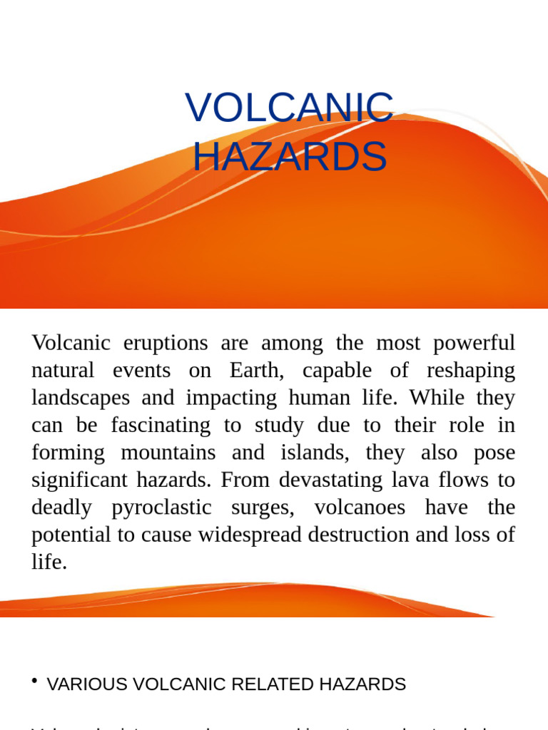 Volcanic Hazards | PDF