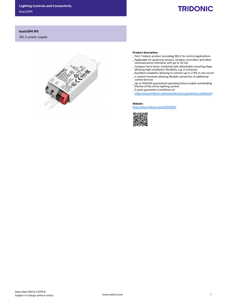 basicDIM IPS 29043 | PDF