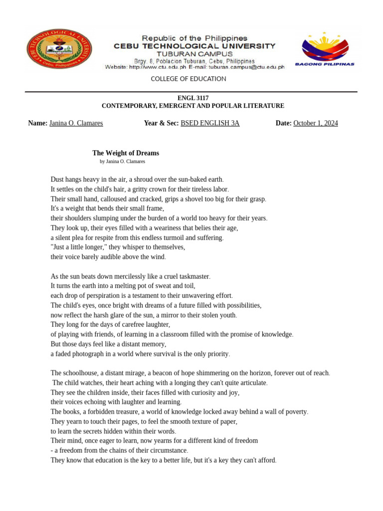 Free Verse | PDF
