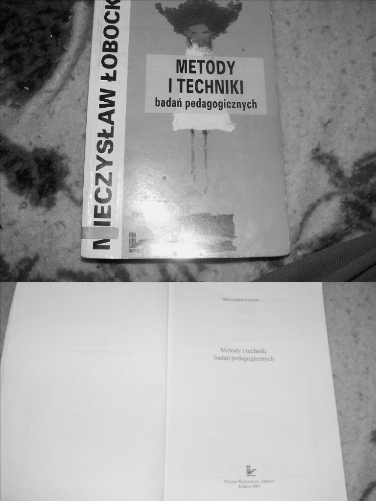 Łobocki - Metody badań pedagogicznych | PDF
