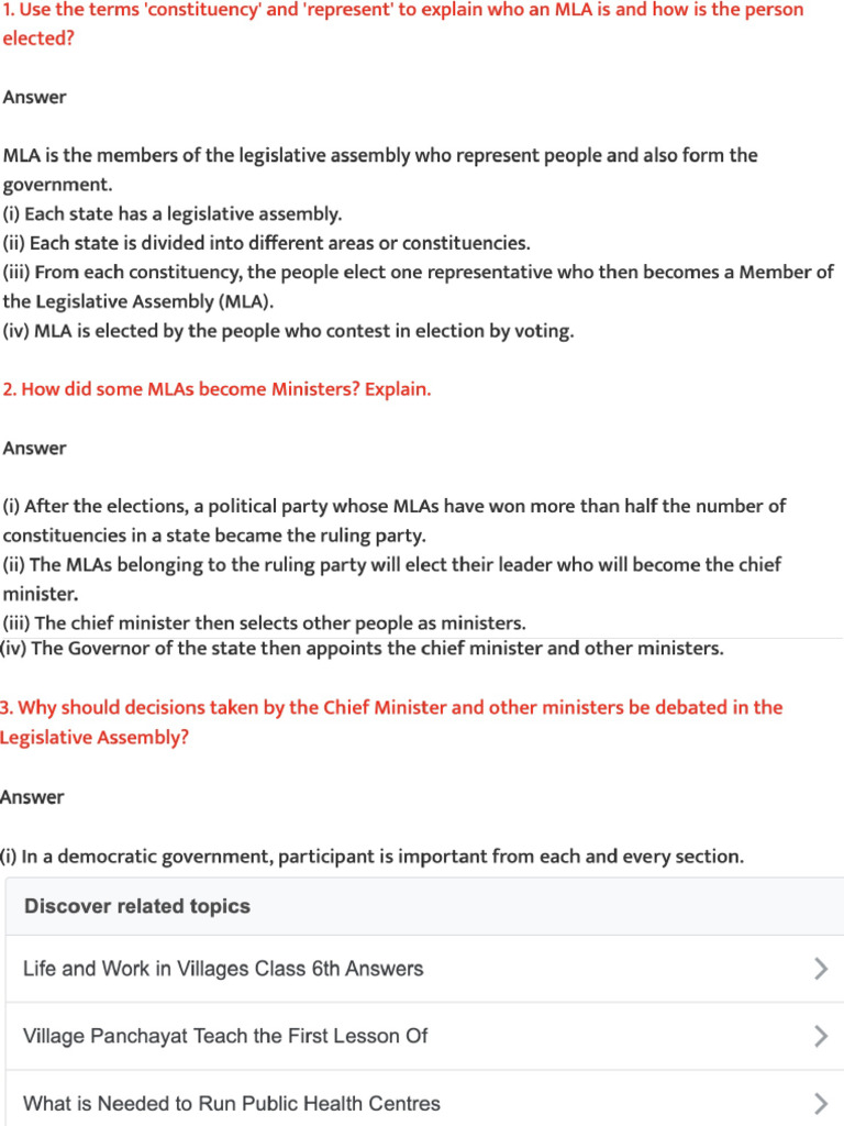 Civics Notes | PDF