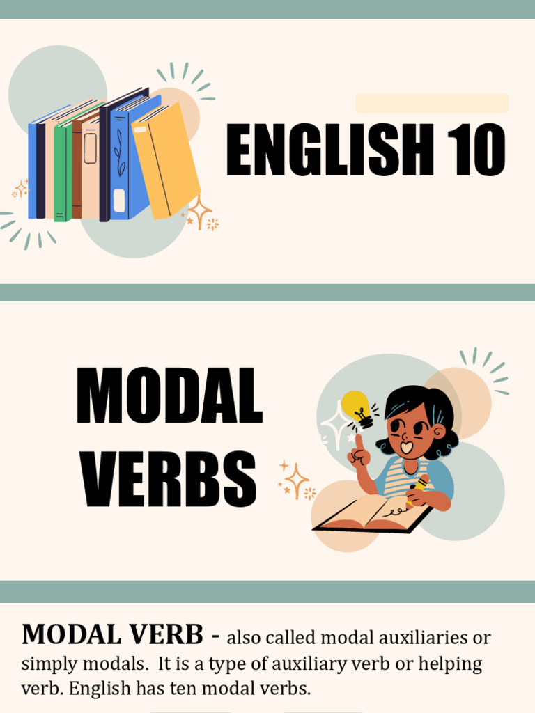 PDF Modal Verbs English 10 | PDF