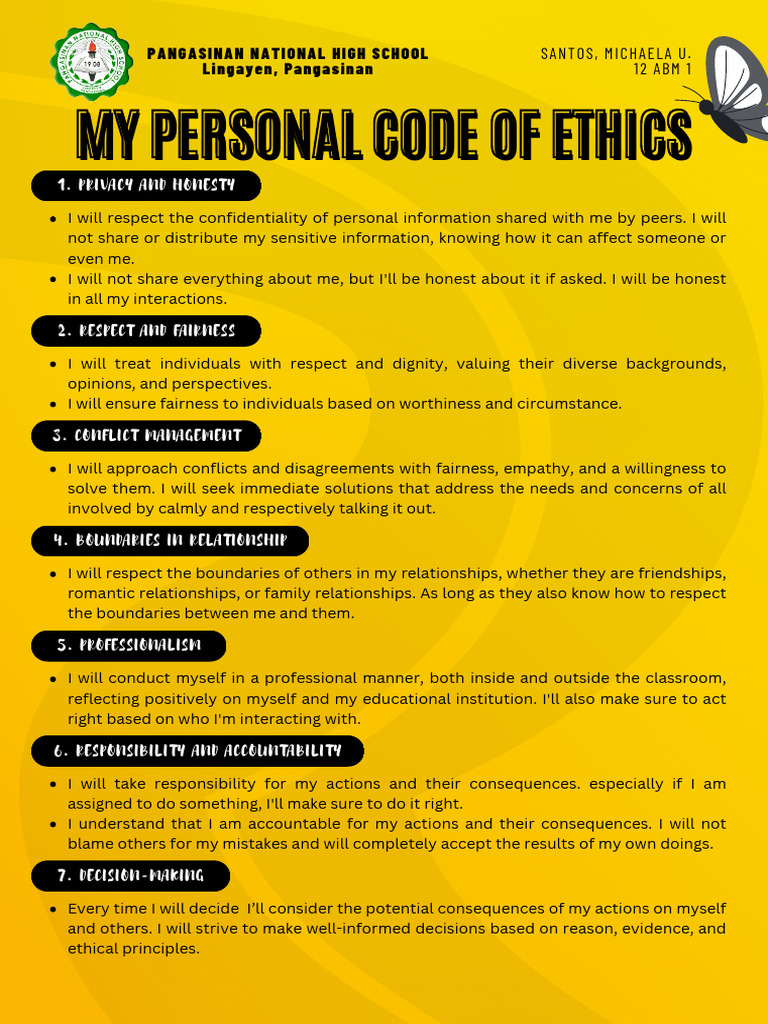 CODE OF ETHICS | PDF