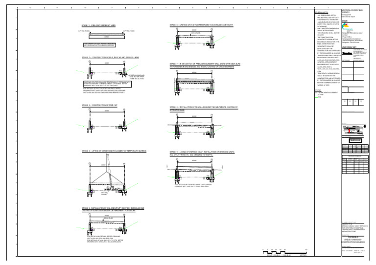 Viaduct Construction Sequence | PDF | Architectural Elements | Structural Engineering