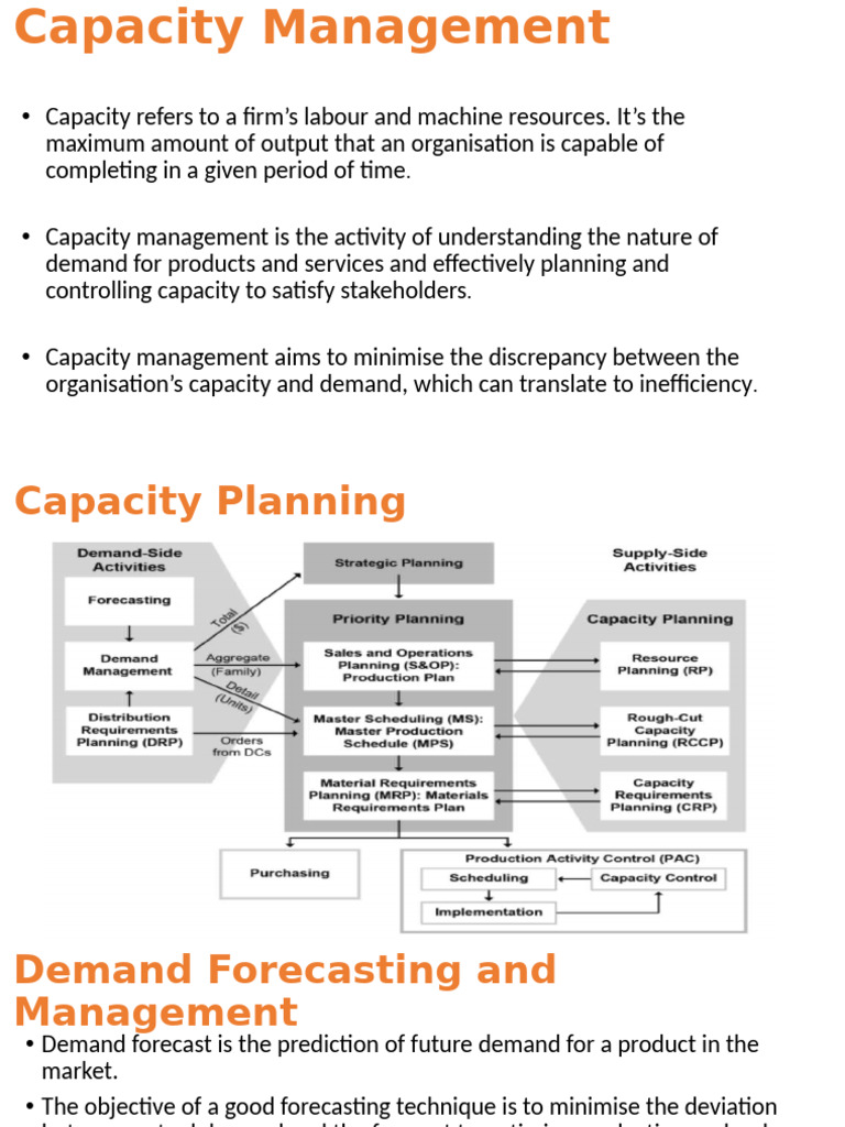 Capacity Management | PDF
