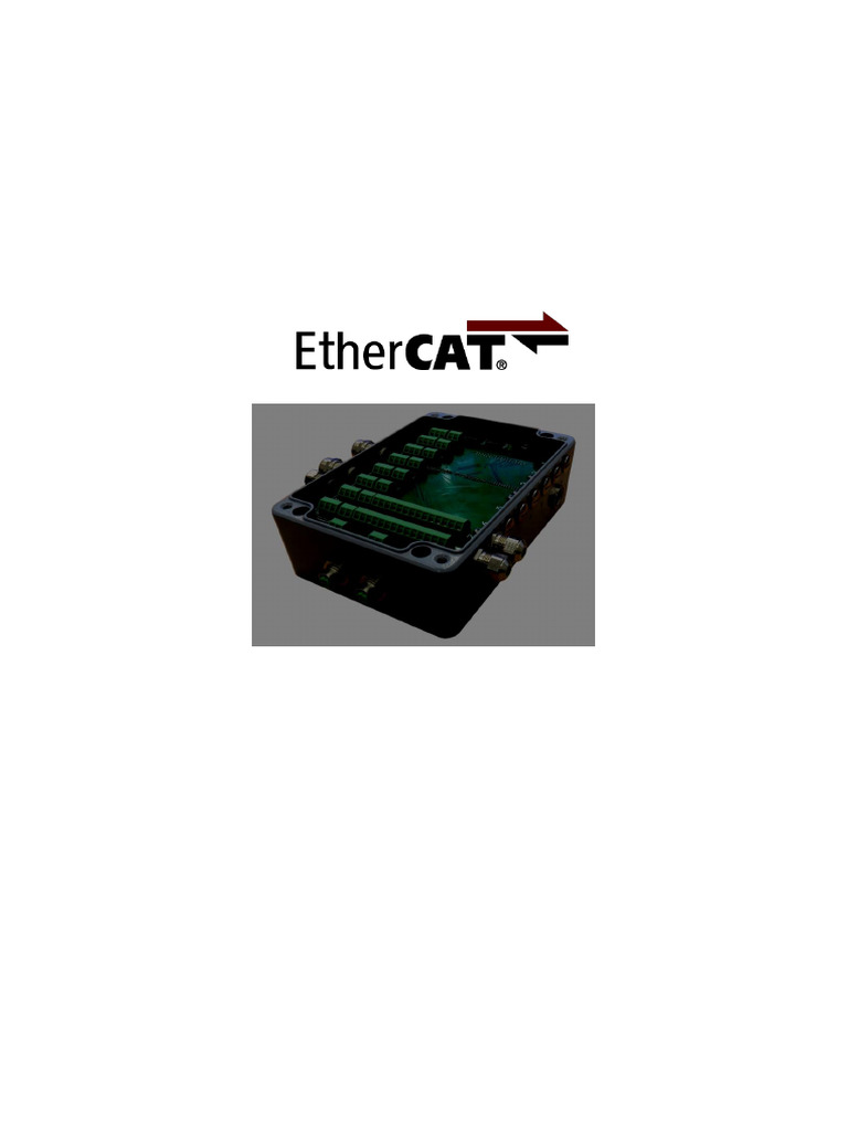 BX8 EtherCAT Protocol | PDF