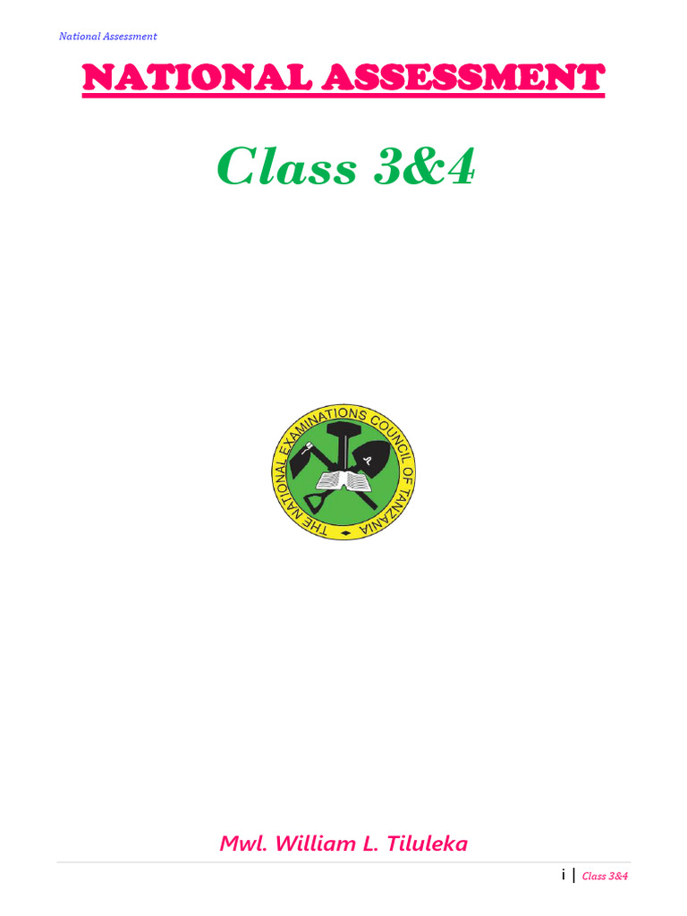 Sfna National Examination Class 4 | PDF