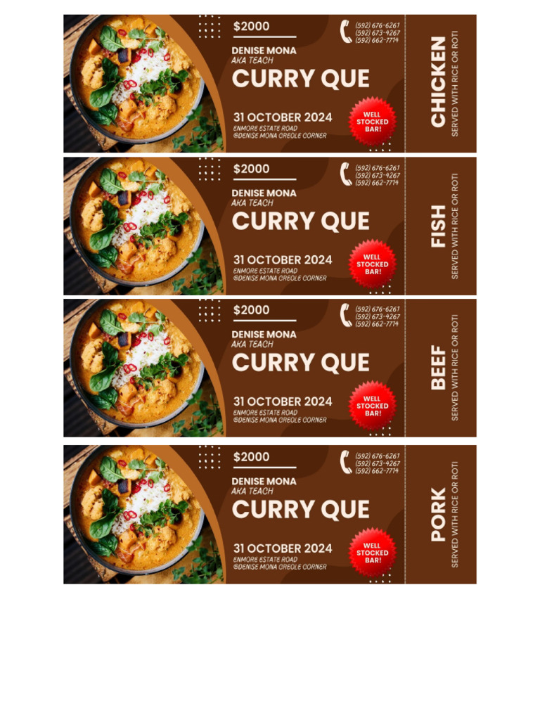 Curry Que | PDF