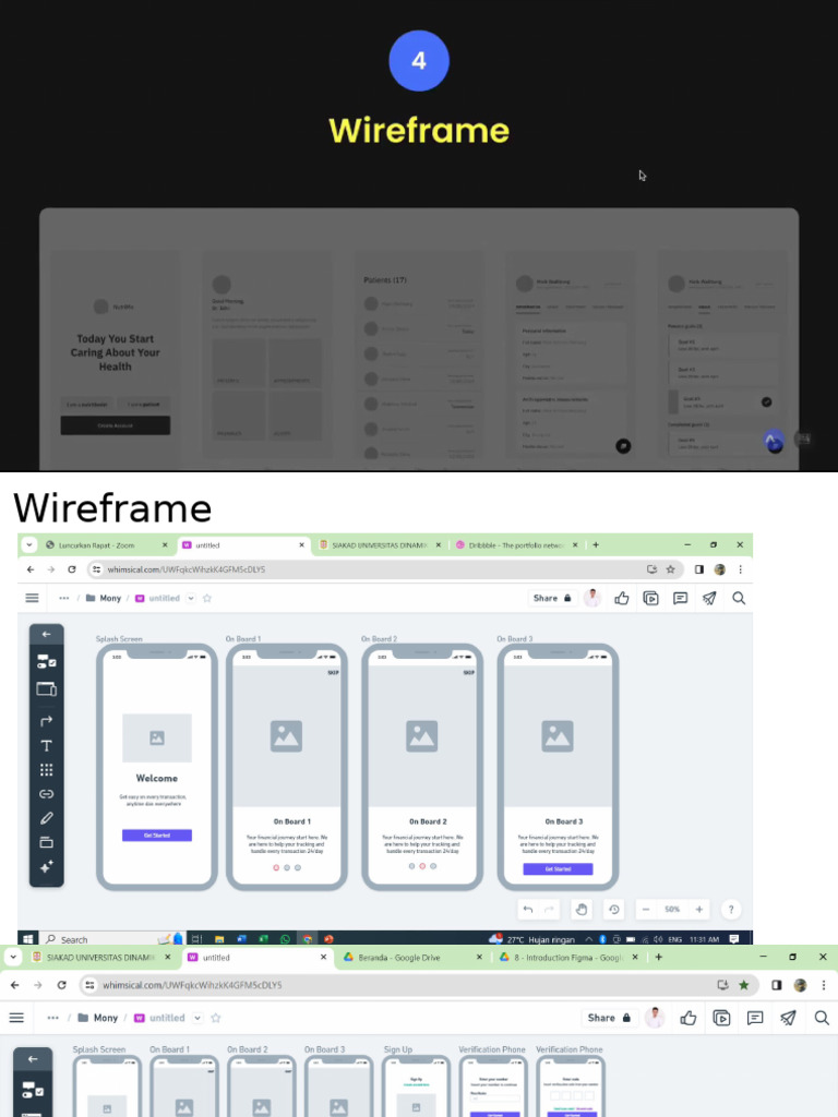 Pert 4. WireFrame | PDF