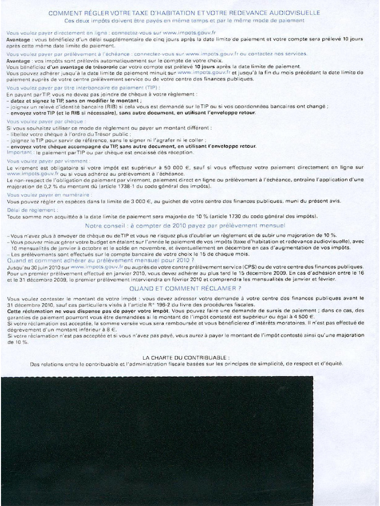 Explication Tax Hab | PDF