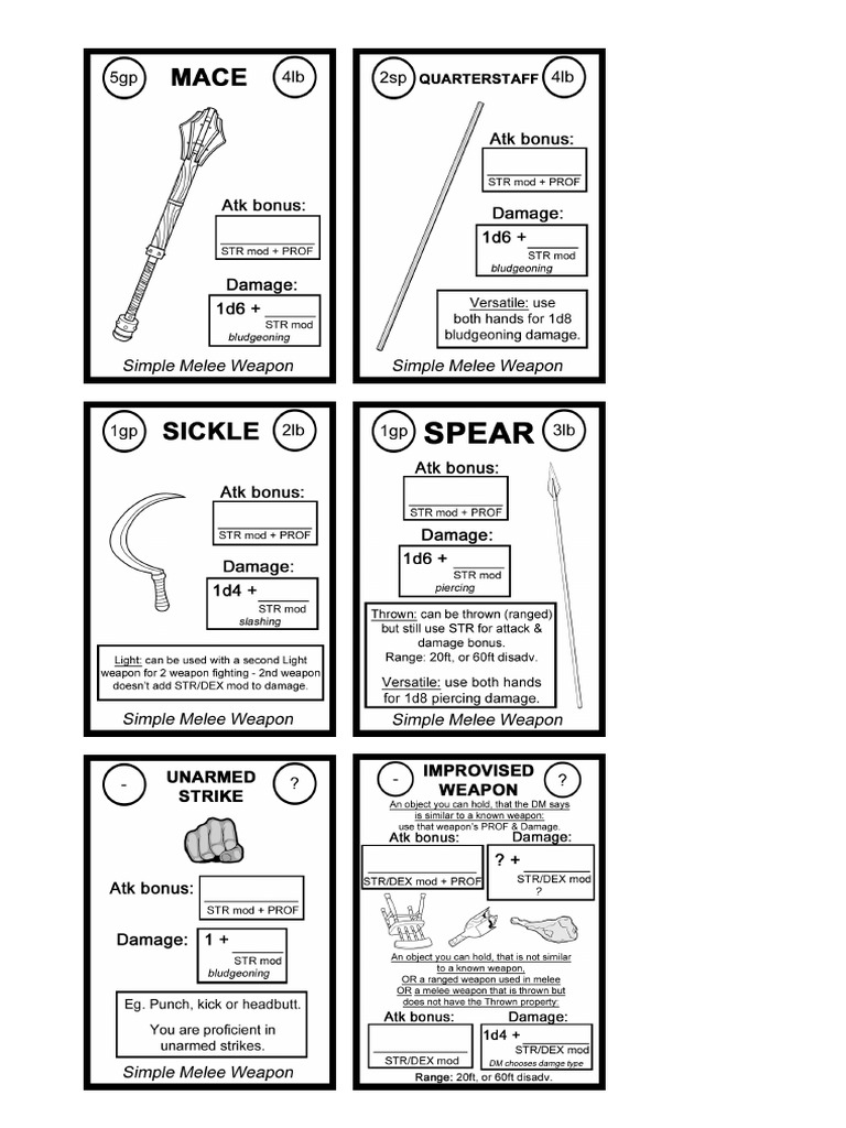 Simple Me Lee Weapons 2 | PDF