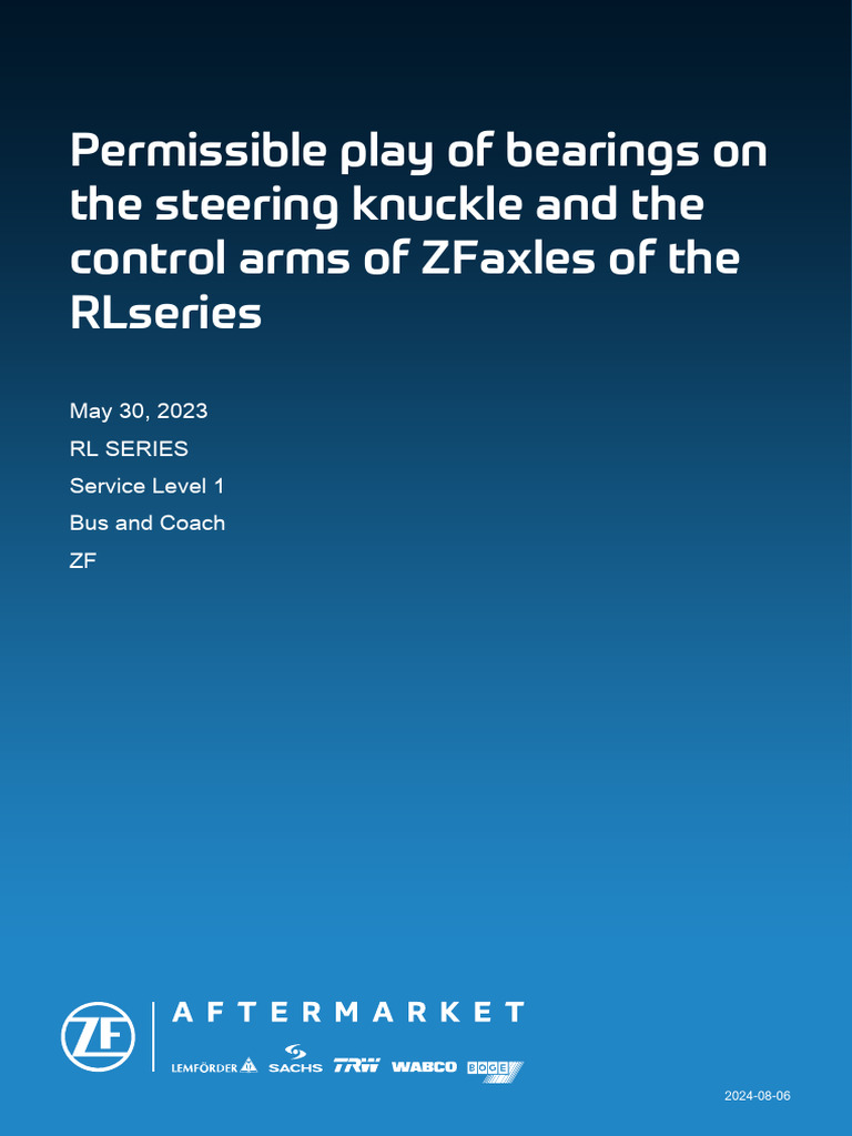 RL75E проверка люфта | PDF