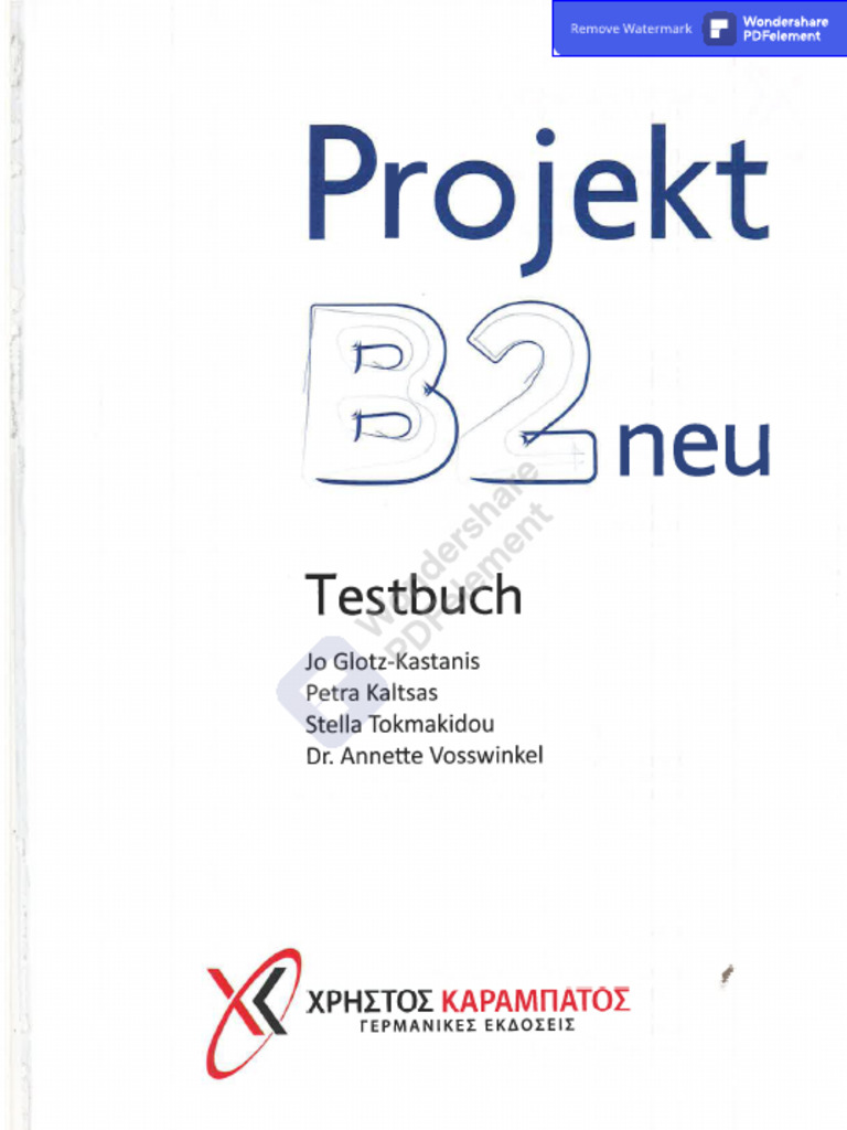 Projekt b2 Neu Testbuch | PDF