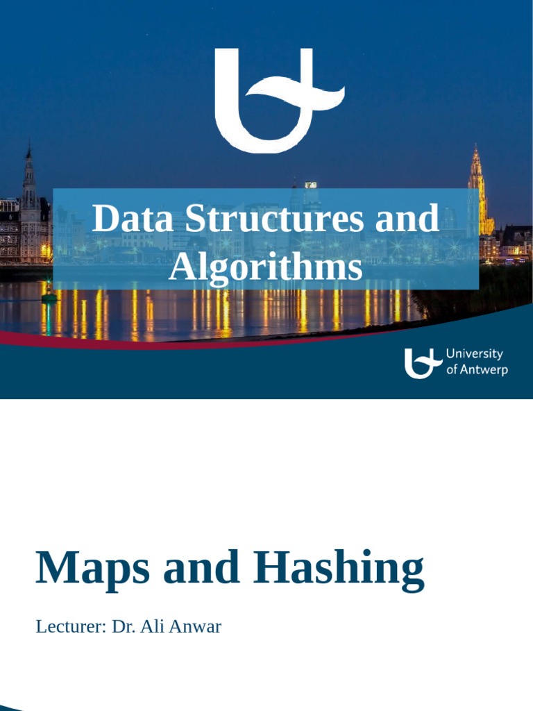 Maps and Hashing - Final | PDF | Computer Science | Applied Mathematics