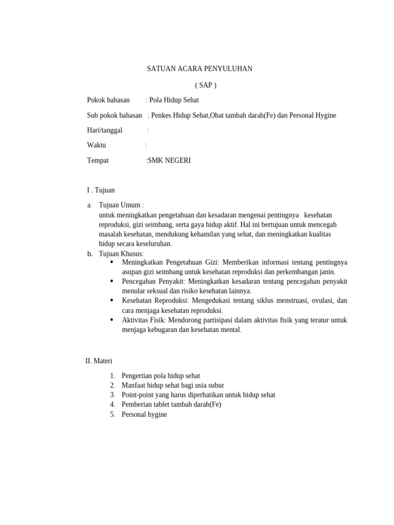 Sap KLP 7 Buk Rita | PDF