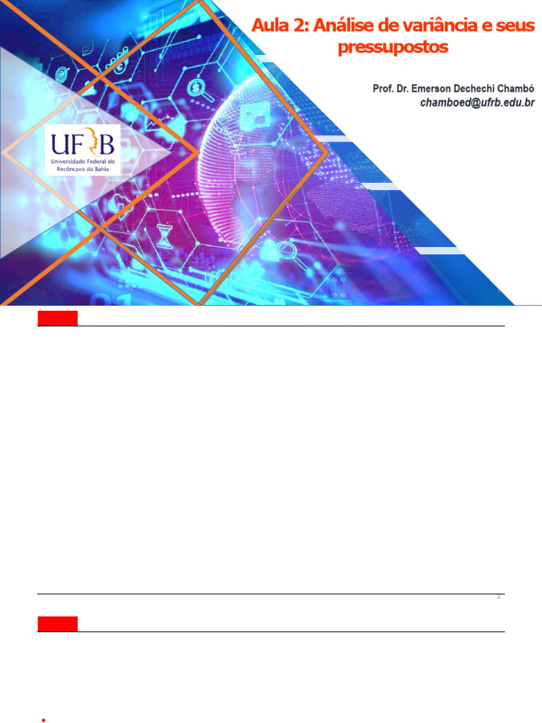 Aula 2.1 - Anova | PDF