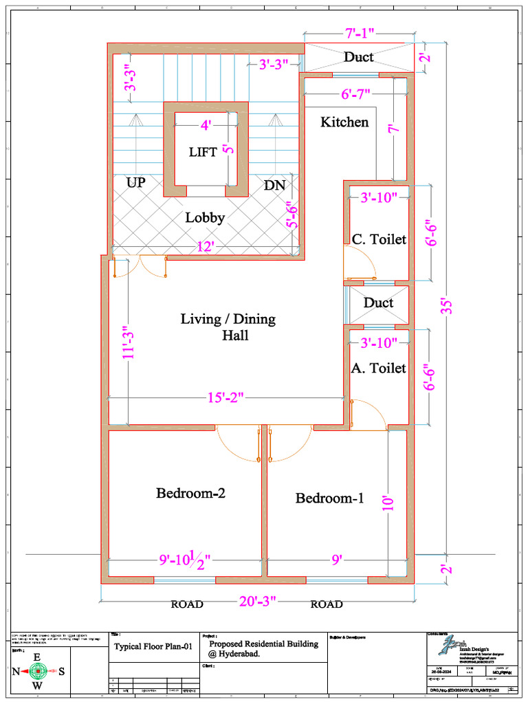 Typical Floor Plan - 01 | PDF