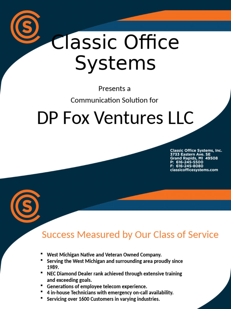 Presentation PowerPoint DP Fox | PDF