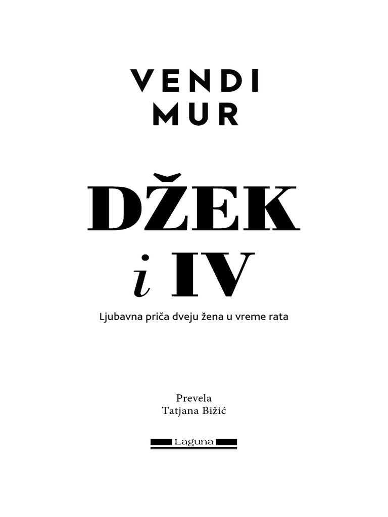 Laguna Dzek I IV | PDF