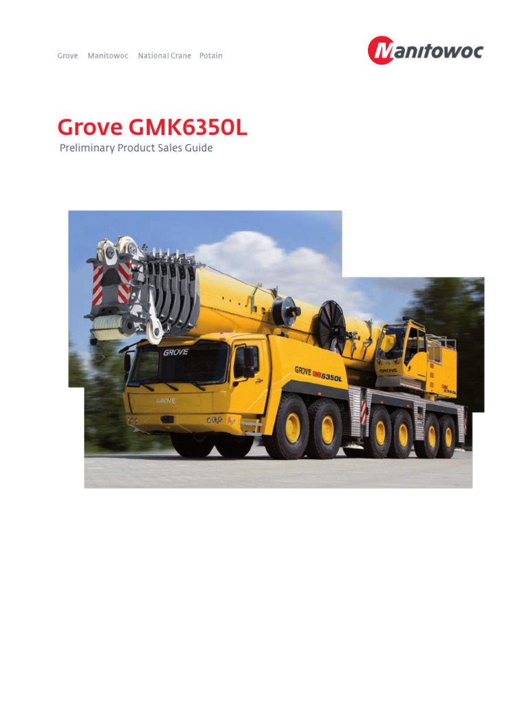 Eqxrczebijq6jn4qgrove Gmk6350l 350-Ton Preliminary All Terrain Crane ...