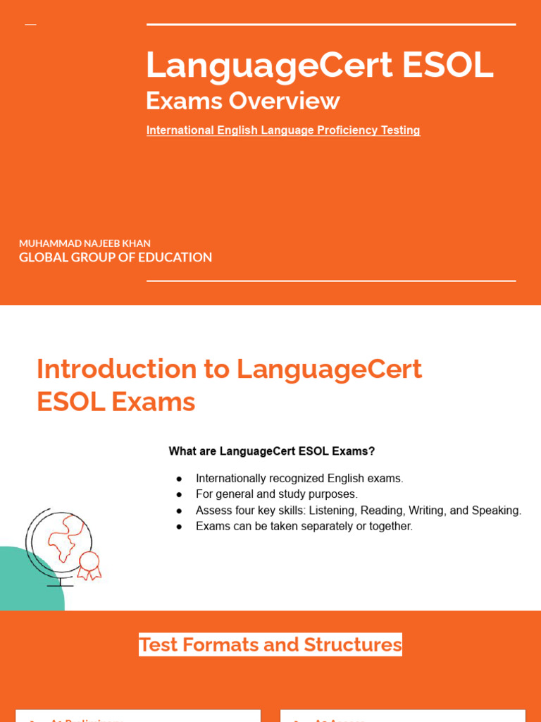 LanguageCert ESOL | PDF