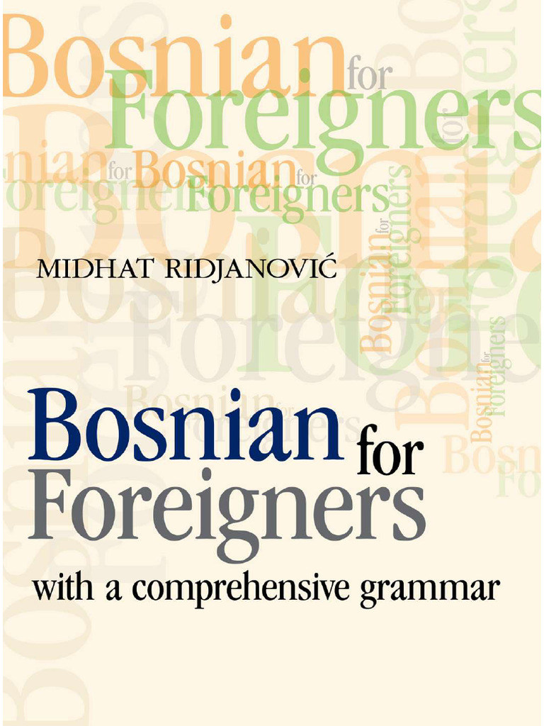 Bosnian For Foreigners | PDF