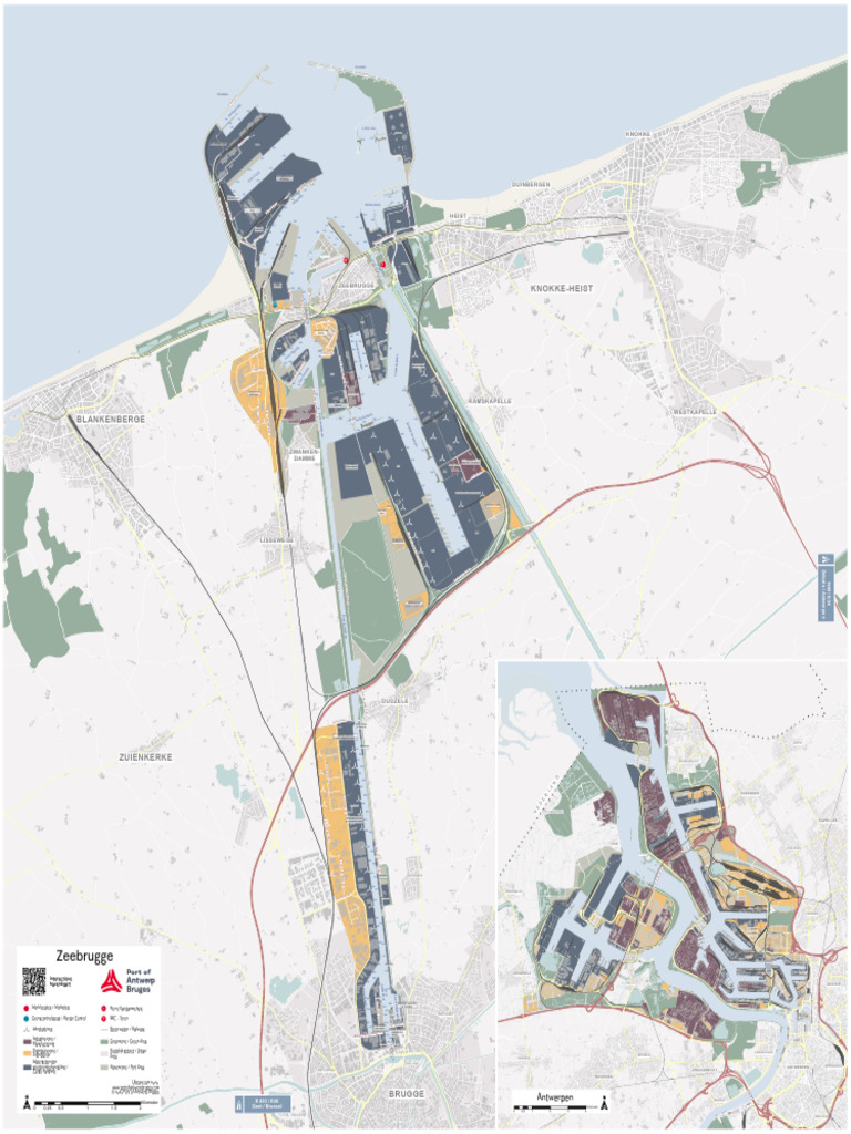 Havenkaart Zeebrugge 202307 DIGITAAL | PDF
