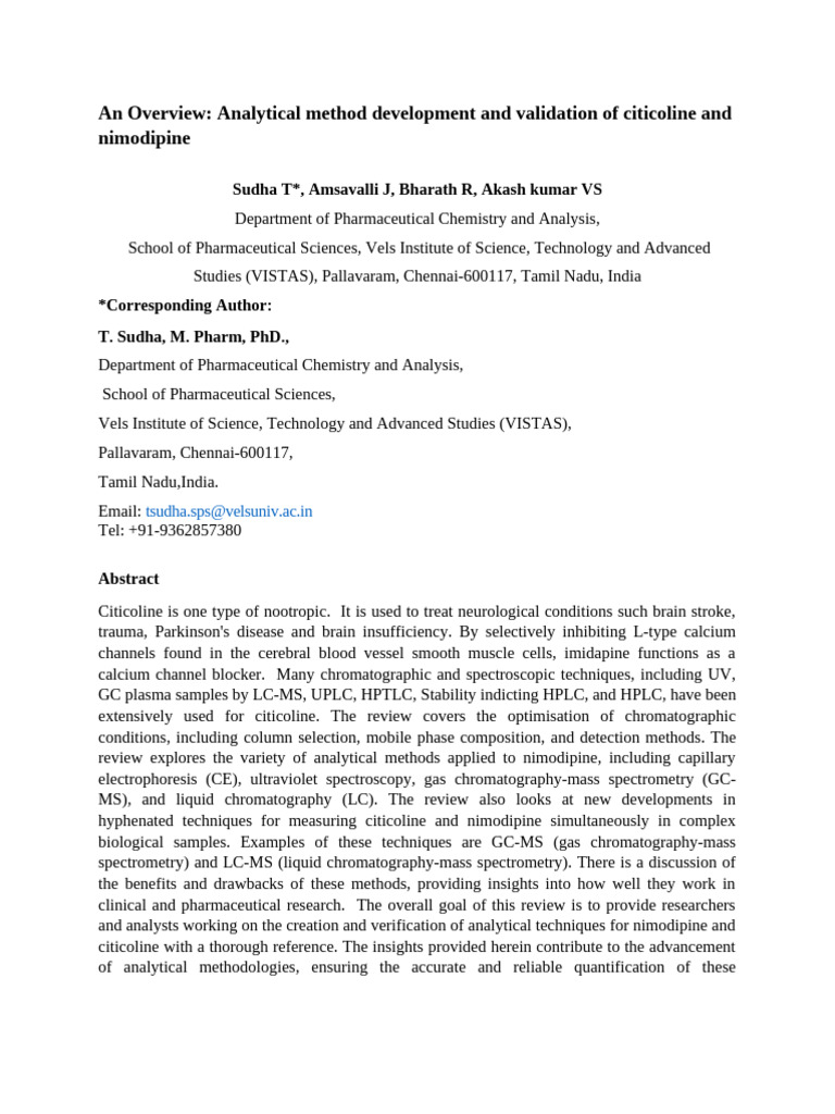 An Overview Completed-Bpharm Plag 3 | PDF