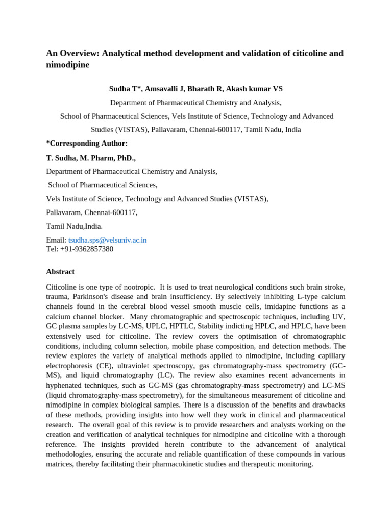 An Overview Completed-Bpharm Plag 2 | PDF