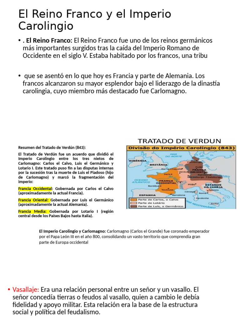 El Reino Franco y El Imperio Carolingio | PDF