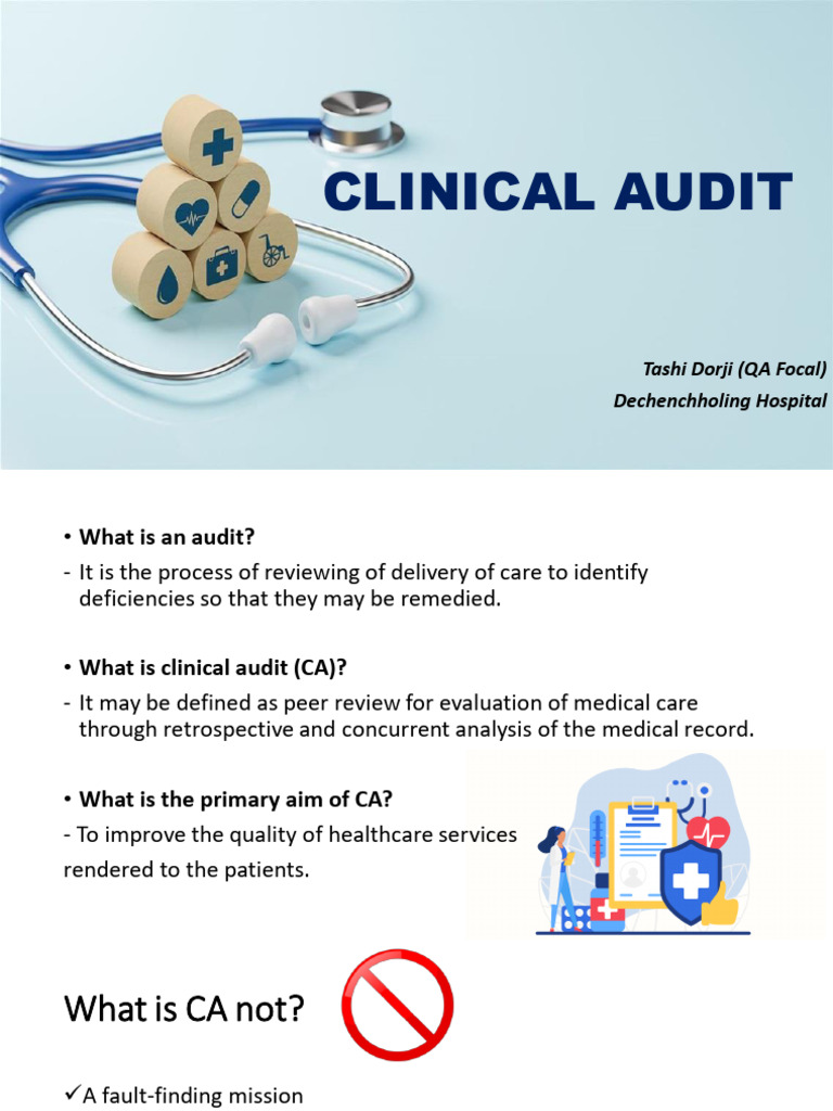 Clinical Audit - PPT | PDF