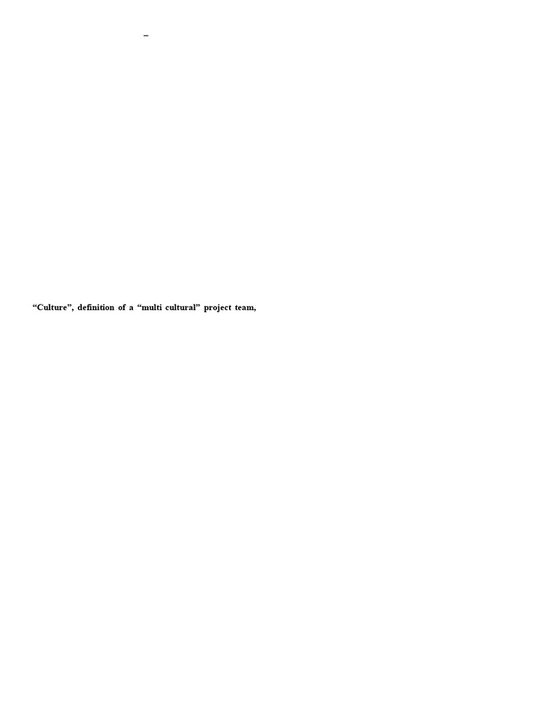 Effective Management of Multi-Cultural Construction Project Teams ... Effective Management of Multi-Cultural Construction Project Teams ...